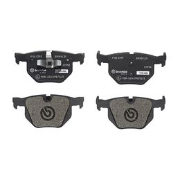 Brembo Bremsbelagsatz, Scheibenbremse XTRA LINE P 06 039X hinten rechts links ohne Zubeh&ouml;r f&uuml;r BMW 34121288895 34216769105 34216791938