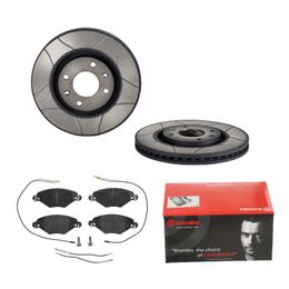 Brembo Bremsensatz, Scheibenbremse vorne rechts links innenbel&uuml;ftet 283mm f&uuml;r CITRO&Euml;N (DF-PSA) PEUGEOT TOYOTA VAUXHALL OPEL DS 1617257180 424984 42521