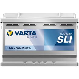 Varta Starterbatterie DYNAMIC SLI 12 V, 77 Ah, 780 A 12V 77Ah 780A für SKODA VW PEUGEOT SEAT TOYOTA AUDI MERCEDES-BENZ ROLLS-ROYCE JAGUAR PORSCHE VOLV