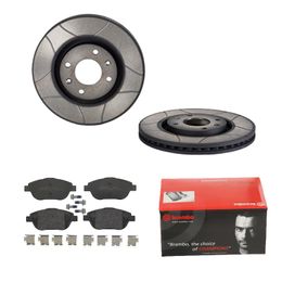 Brembo Bremsensatz, Scheibenbremse vorne rechts links innenbel&uuml;ftet 283mm f&uuml;r CITRO&Euml;N (DF-PSA) PEUGEOT TOYOTA VAUXHALL OPEL DS 1613192580 1607083180 1