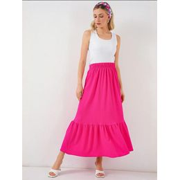 Bigdart Skirt female Pink size S