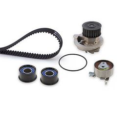 GATES Wasserpumpe + Zahnriemensatz PowerGrip&reg; mit f&uuml;r OPEL DAEWOO CHEVROLET KP15408XS