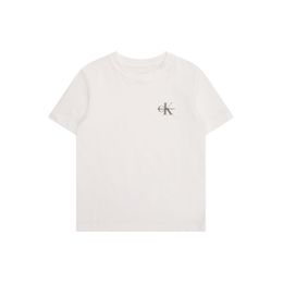 Calvin Klein Jeans T-Shirt Jungen Gr&ouml;&szlig;e 104 schlammfarben / schwarz / wei&szlig;
