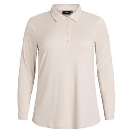 ZIZZI Blouse 'MAJELICA' female Beige size XXXL