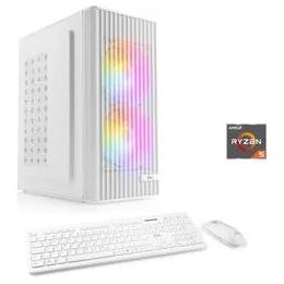 CSL PC "Spectrum V26121", wei&szlig;, Microsoft Windows 11 Home (64 Bit), 16 GB RAM 1.000 GB SSD, Desktop-PCs, PC