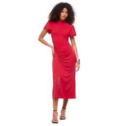 Lipsy Kleid Damen Gr&ouml;&szlig;e 36 rot Winterkleid