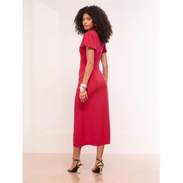 Lipsy Kleid Damen Gr&ouml;&szlig;e 36 rot Winterkleid