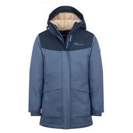 Wintermantel Trollkids "GIRLS OSLO COAT PRO", Kinder, Gr. 176, blau (navy, lotus blau), Obermaterial: 100% Polyester. Futter: 100% Polyester. Wattierung: 100% Polyester, M&auml;ntel Wintermantel
