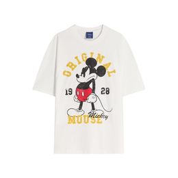 Bershka Shirt 'MC MICKEY' male White size L