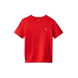 Calvin Klein Jeans T-Shirt Jungen Gr&ouml;&szlig;e 116 rot