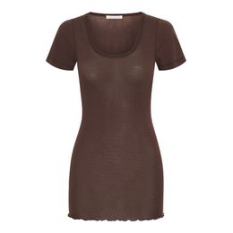 Seamless Basic Shirt 'Roseanna' female Brown size S/M
