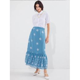 Bigdart Skirt female Blue size XL
