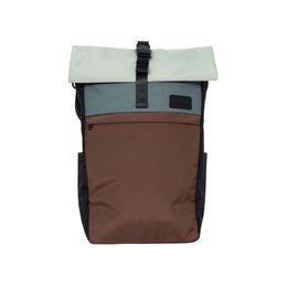 Doughnut Jetpack Go Wild 22 - Rolltop Rucksack 48-68 cm erw. (black x brown) in grey x brown | Gr.: onesize