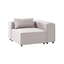 Beliani 3-tlg Sofaelement BRANDE in Braun | Gr.: onesize