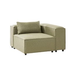 Beliani 3-tlg Sofaelement BRANDE in Gr&uuml;n | Gr.: onesize