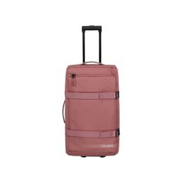 Travelite Kick-Off - Rollenreisetasche L 68 cm (schwarz) in rose | Gr.: onesize