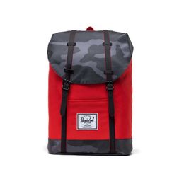 HERSCHEL Retreat 19.5 - Rucksack 15" 43 cm (fiery red night camo) in fiery red night camo | Gr.: onesize