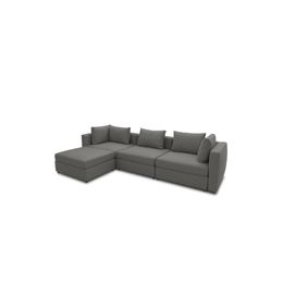 58 aufm Kessel GARTENLOUNGE Set 1 Bozhana 312x67x174 mit Outdoorbezug in anthrazit | Gr.: onesize