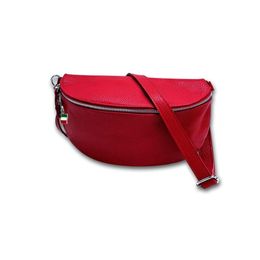 Leder G&uuml;rteltasche Florence Tasche rot ca. 29cm | Gr.: onesize
