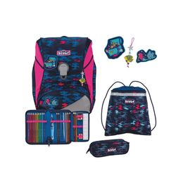 Scout Alpha DIN - Schulranzen Set 4 tlg. (Action) in Magic Sea | Gr.: onesize