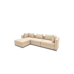58 aufm Kessel GARTENLOUNGE Set 1 Bozhana 312x67x174 mit Outdoorbezug in beige | Gr.: onesize