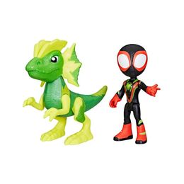 Hasbro Marvel Spidey + Seine Super-Freunde Dino-Webs Miles Electrosaurus Action-Figuren | Gr.: onesize