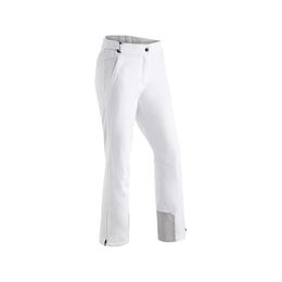 Maier Sports Ski-/ Snowboardhose "Steffi" in Wei&szlig; | Gr.: 46