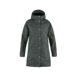 Fj&auml;llr&auml;ven FJ&Auml;LLR&Auml;VEN Regenparka Karla Hydratic in Schlamm | Gr.: S