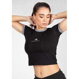 Gorilla Wear Crop Top Shirt - New Orleans - Schwarz | Gr.: L