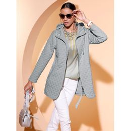 CR&Eacute;ATION L creation L Sweatjacke in hellgrau | Gr.: 48