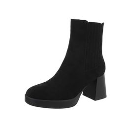 Ital-Design High Heel in Schwarz | Gr.: 39