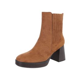 Ital-Design High Heel in Camel | Gr.: 37