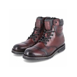 Bugatti Schn&uuml;rstiefel in rot | Gr.: 45