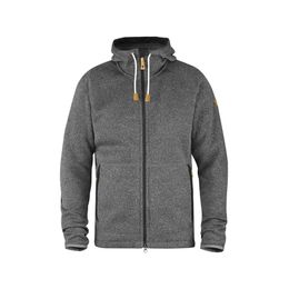 Fj&auml;llr&auml;ven FJ&Auml;LLR&Auml;VEN Fleecejacke &Ouml;vik Fleece Hoodie M in Dunkelgrau | Gr.: S