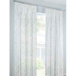 Heine Dekostore in silberfarben | Gr.: 145-cm