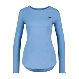 alife and kickin Longsleeve LeaAK A in lupine blue melange | Gr.: XL