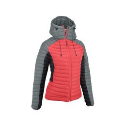 Maul Sport Steppjacke "Saas-Fee REC" in Rot/ Grau | Gr.: 36