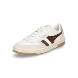 Gola Sneaker Hawk in Wei&szlig; Braun | Gr.: 37