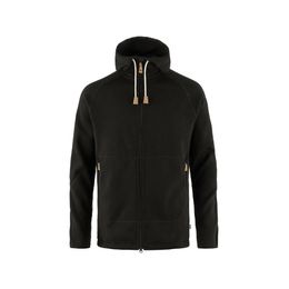 Fjällräven FJÄLLRÄVEN Fleecejacke Övik Fleece Hoodie M in Schwarz | Gr.: M
