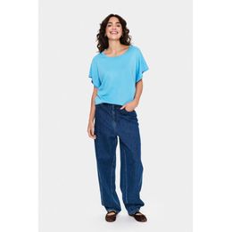 Saint Tropez Strickpullover MilaSZ Casual fit in Ethereal Blue | Gr.: L