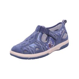 Jana Shoes Slipper in blau | Gr.: 42