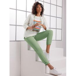 CR&Eacute;ATION L creation L Baumwoll-Modal-Jeans in eucalyptus | Gr.: 42