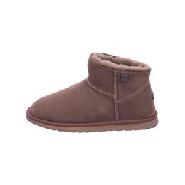 Emu Damenstiefel warm flach in Braun | Gr.: 38