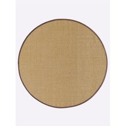 Teppich HEINE HOME Gr. 1, braun, B:70cm H:7mm L:130cm, Sisal, Teppiche, Teppich