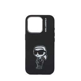 K by KARL LAGERFELD Karl Lagerfeld Smartphone Case 'iPhone 16 Pro' female Black size One Size