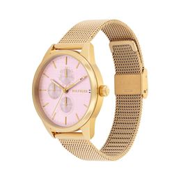 Tommy Hilfiger Uhr 'CAMILLE' Damen Größe One Size gold / rosa