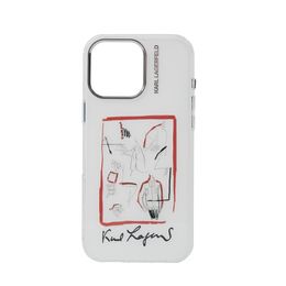 K by KARL LAGERFELD Karl Lagerfeld Smartphone Case 'iPhone 16 Pro Max' female Transparent size One Size
