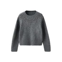 Mango Sweater 'Estrella' female Grey size L