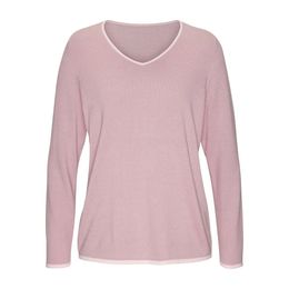 Vivance Pullover Damen Gr&ouml;&szlig;e XS/S mauve / rosa