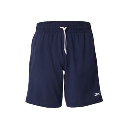 Reebok Sportshorts Herren Gr&ouml;&szlig;e L navy / wei&szlig;